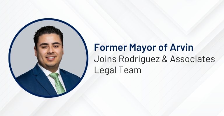 Former Mayor of Arvin Joins Rodriguez & Associates Legal Team ...